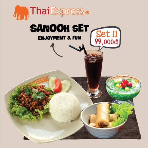 Thực đơn - Chuỗi Nhà Hàng Thái Hiện Đại Lớn Nhất Thế Giới